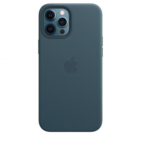 CAPA APPLE IPHONE 12 PRO MAX LEATHER COM MAGSAFE BALTIC BLUE MHKK33ZM/A ...